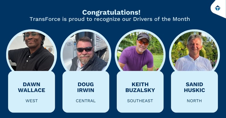 TransForce Honors Outstanding Drivers with 2025 Recognition Programs